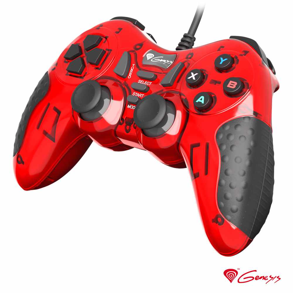 Comando PC Gaming C/ Fios MANGAN 200 GENESIS – Ledistronica, Lda
