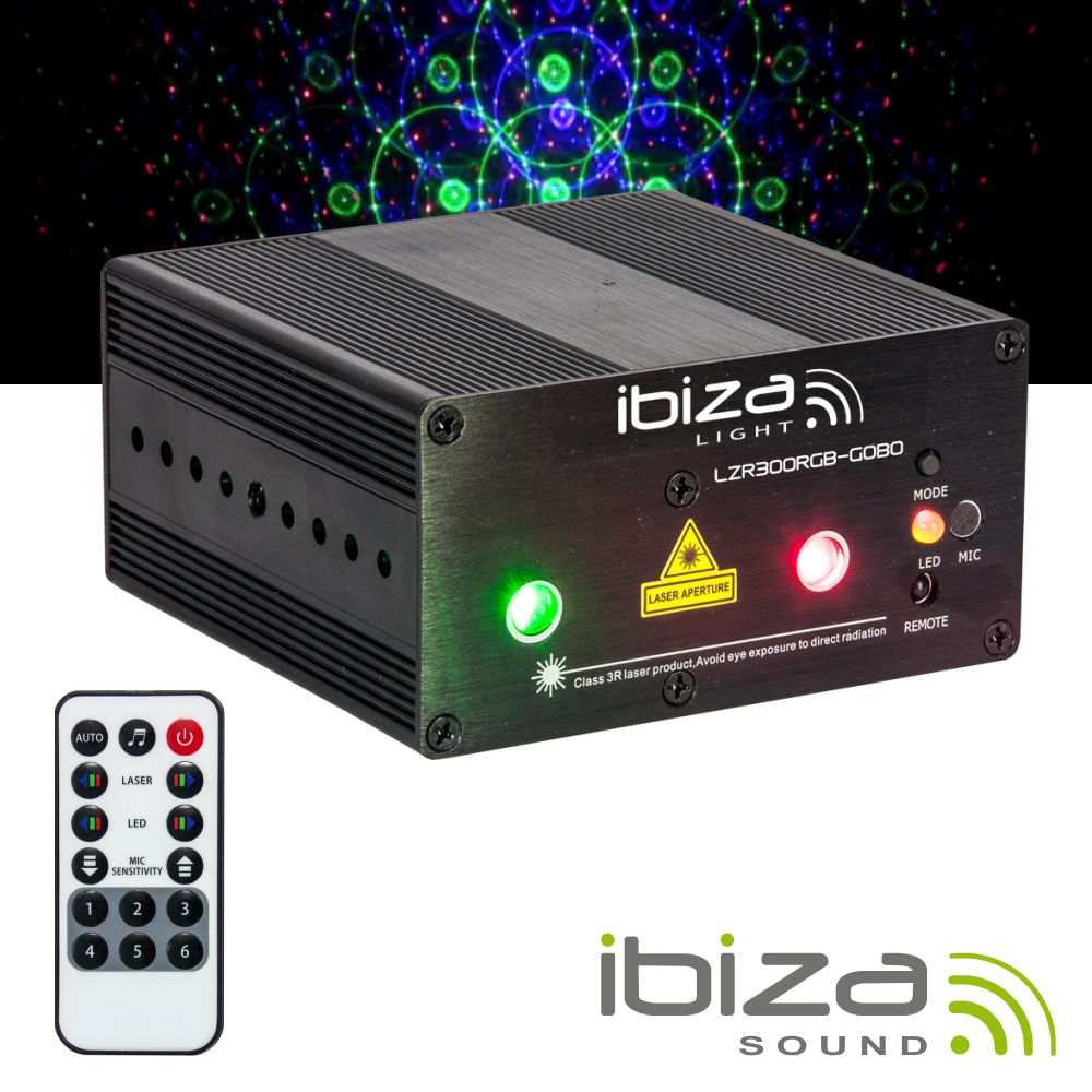 Laser 300mW RGB IBIZA – Ledistronica, Lda