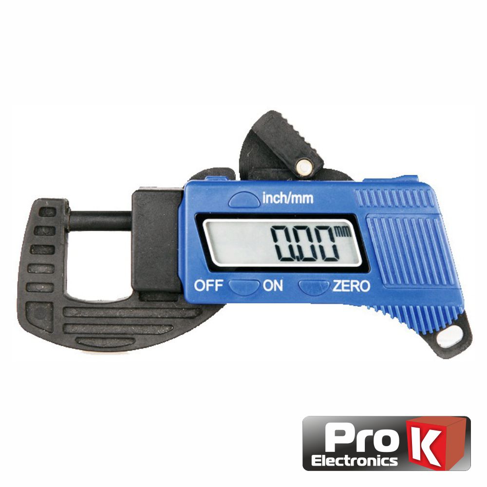 MEDIDOR ESPESSURA DIGITAL 0-12MM C/ VISOR PROK – Ledistronica, Lda
