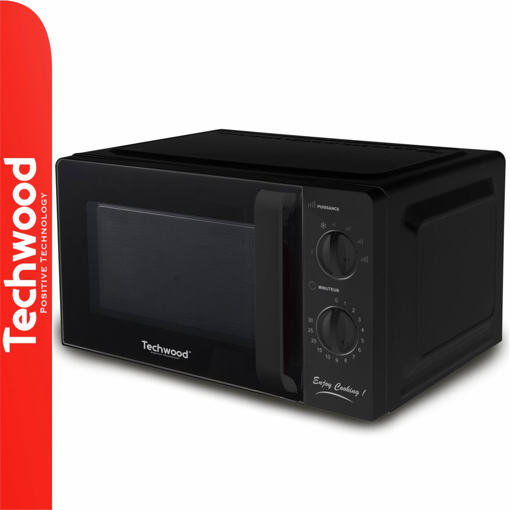 Microondas Preto 20 Litros 700W TECHWOOD – Ledistronica, Lda