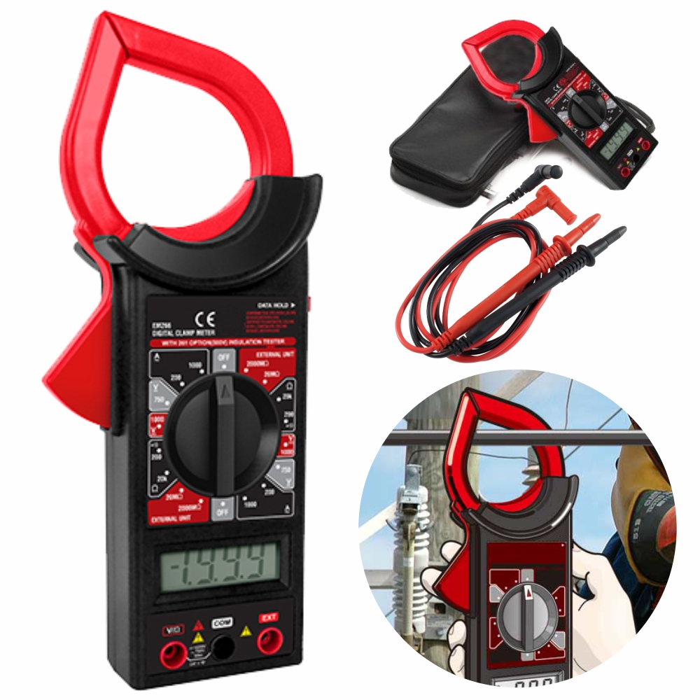 PINÇA AMPERIMÉTRICA DIGITAL AC 750V/1000V – Ledistronica, Lda