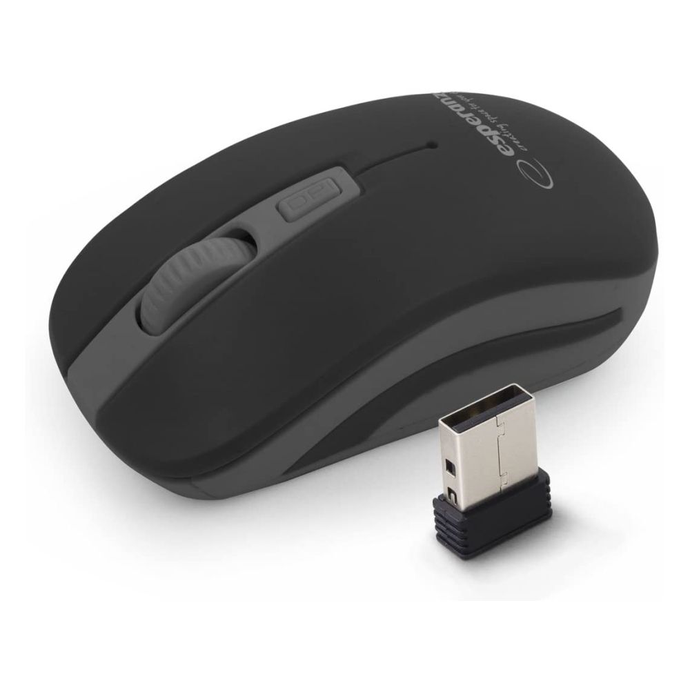 Rato Óptico 800/1200/1600 DPI s/ Fios 2.4GHz Preto/Cinzento ...